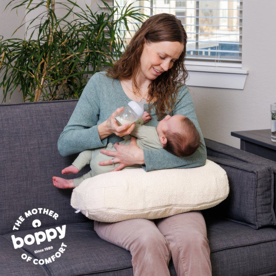 New Luxe Boppy Nursing Pillow - Premium Breastfeeding Pillow | Boppy