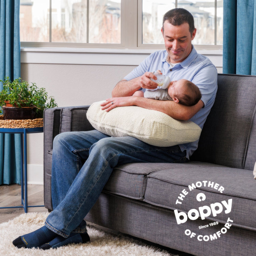 New Luxe Boppy Nursing Pillow - Premium Breastfeeding Pillow | Boppy