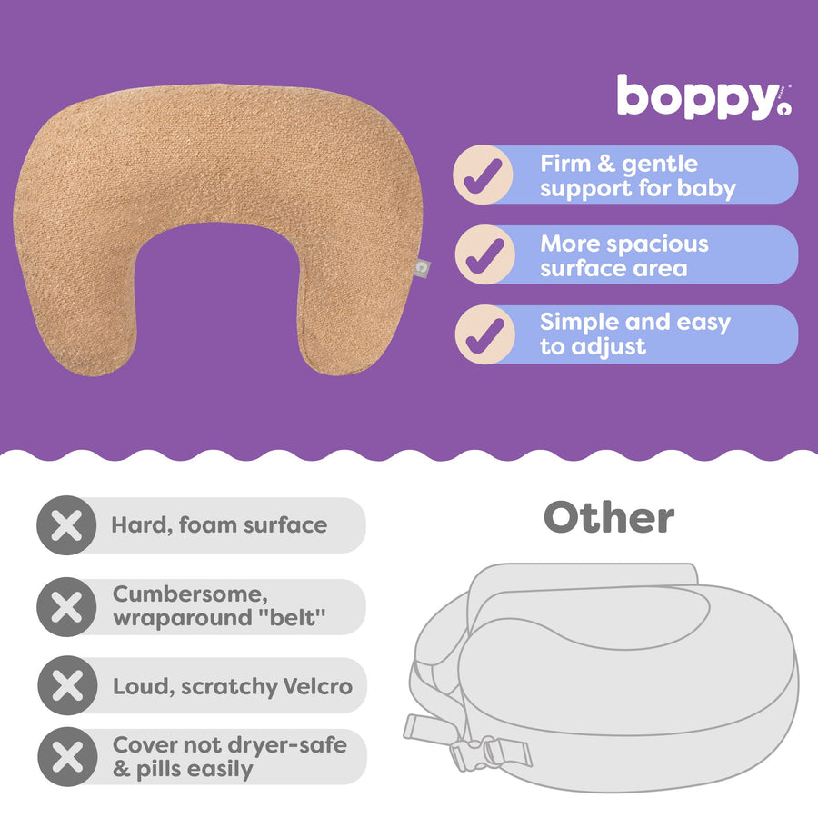 New Luxe Boppy Nursing Pillow - Premium Breastfeeding Pillow | Boppy