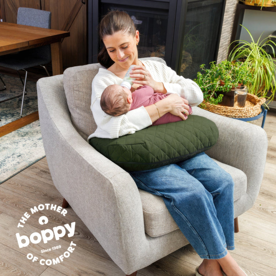 New Luxe Boppy Nursing Pillow - Premium Breastfeeding Pillow | Boppy
