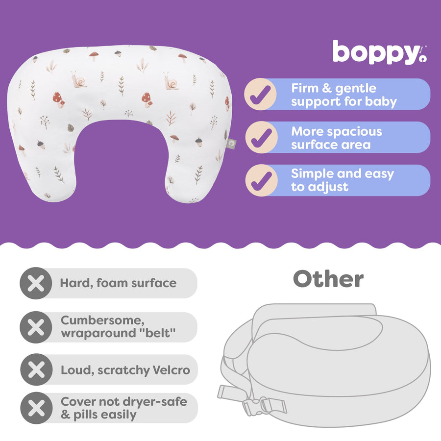 New Boppy Nursing Pillow with Organic Boppy Cover | Boppy