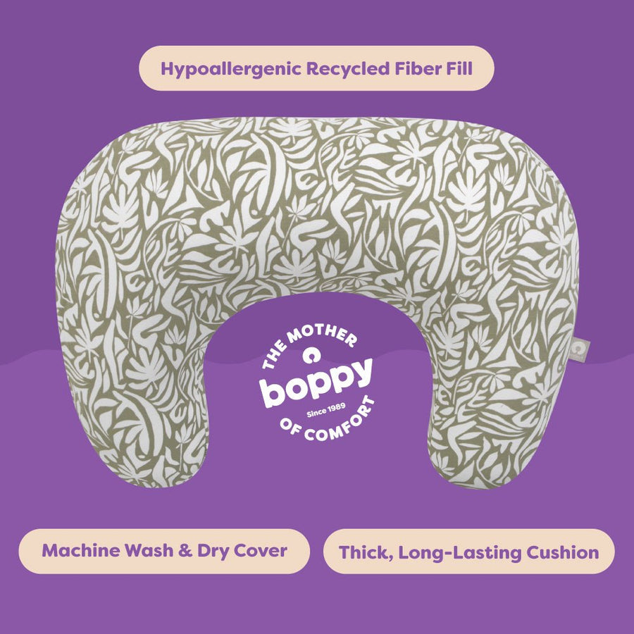 New Boppy Nursing Pillow with Organic Boppy Cover | Boppy