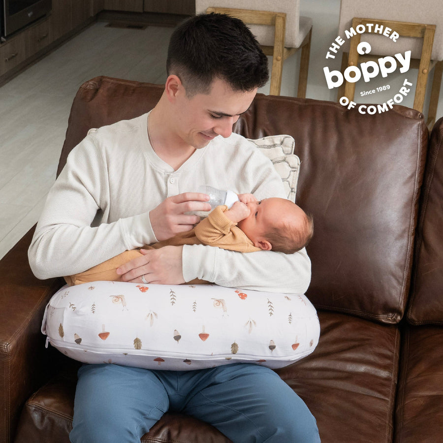 New Boppy Nursing Pillow with Organic Boppy Cover | Boppy