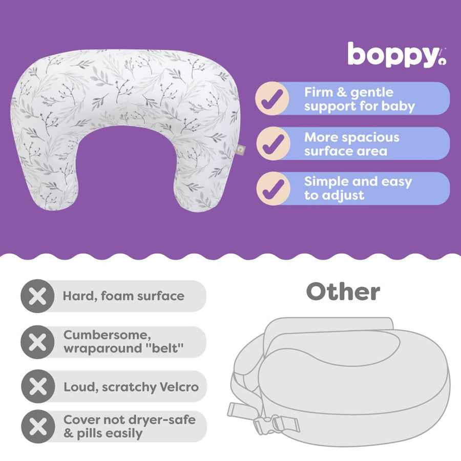 New Boppy Nursing Pillow with Organic Boppy Cover | Boppy